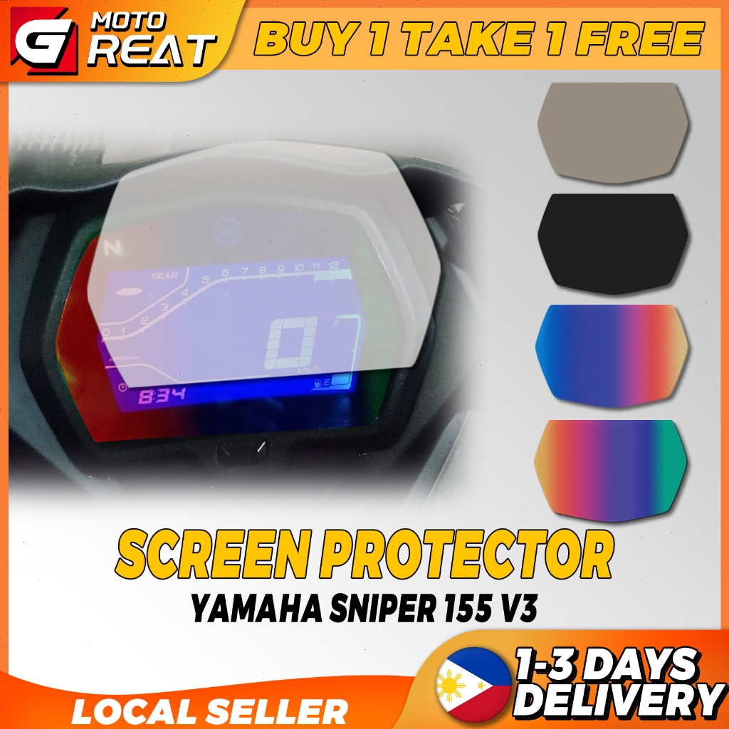 Yamaha Sniper 155 / Sniper V3 Gauge Screen Panel Film Protector ...