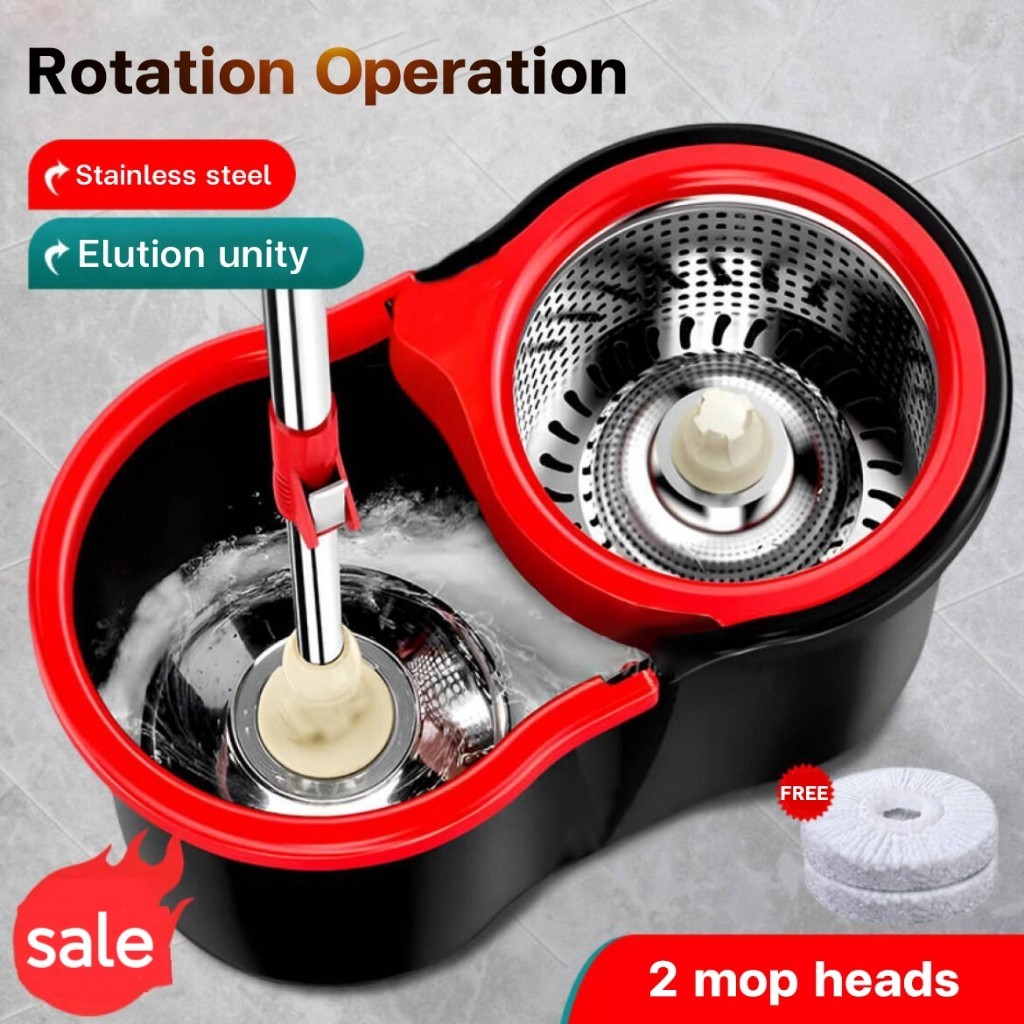 Mop with Spinner and Bucket Complete Set Tornado Mop 360 Original for ...