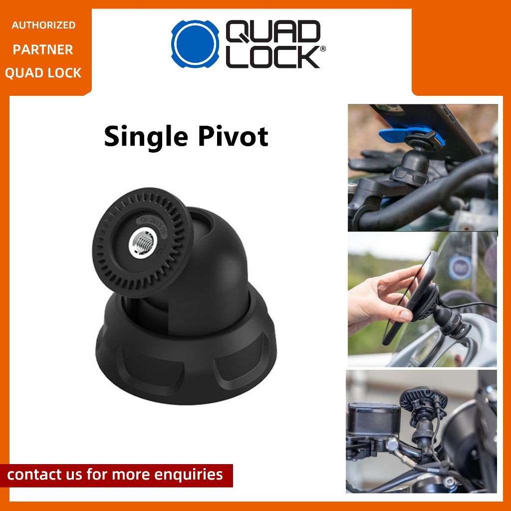 Quad Lock 360 Arm - Single Pivot motorcycle phone mounts 360 builder ...