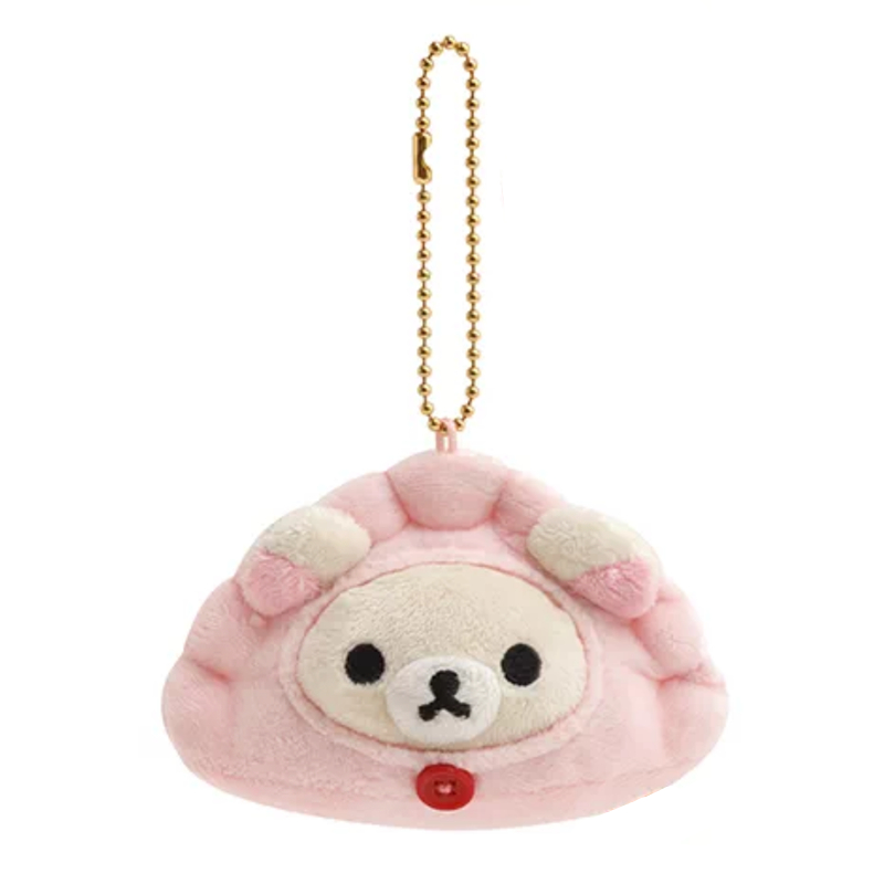 Rilakkuma Korilakkuma Dumpling Plush Keychain Keyring Bear Kawaii Cute ...