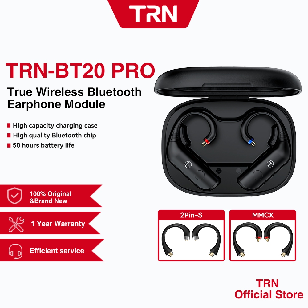 TRN BT20 Pro Wireless Bluetooth 5.3 HIFI Headset Module Upgrade Cable ...