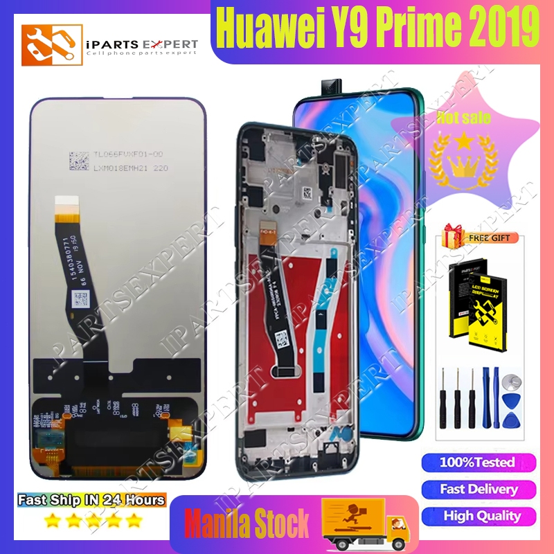 IPARTSEXPERT 6.59 Original High quality LCD For Huawei Y9 Prime 2019 ...