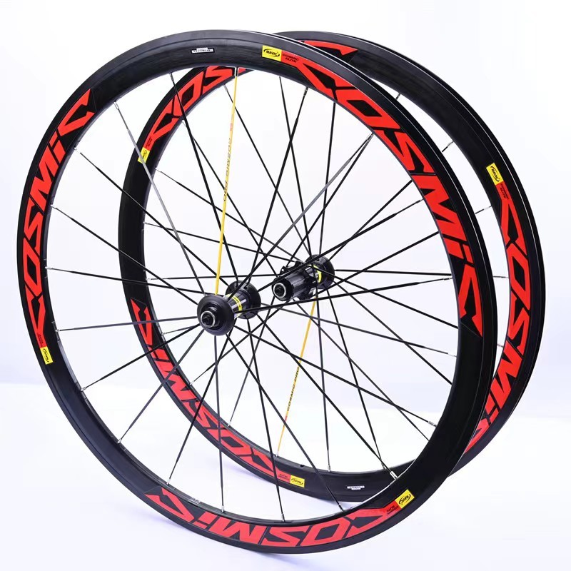 Cosmic Mavic 700C 40mm Aluminum Rim Bicycle Wheelset V/C Rim Brakes 120 ...