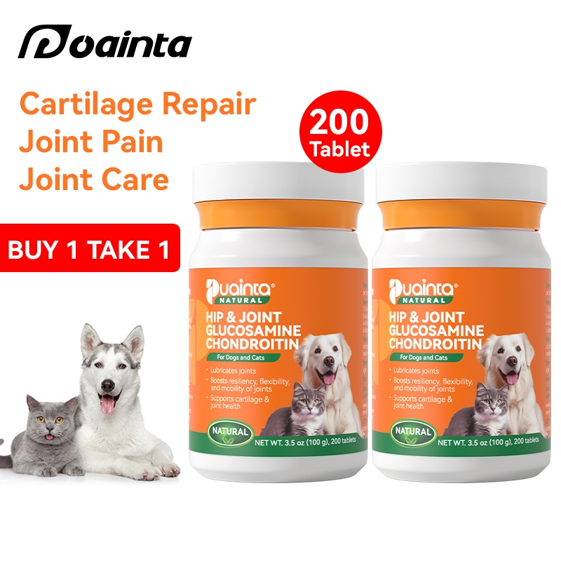 PUAINTA Pets Chondroitin Glucosamine for Dogs and Cats Bone and Joint ...