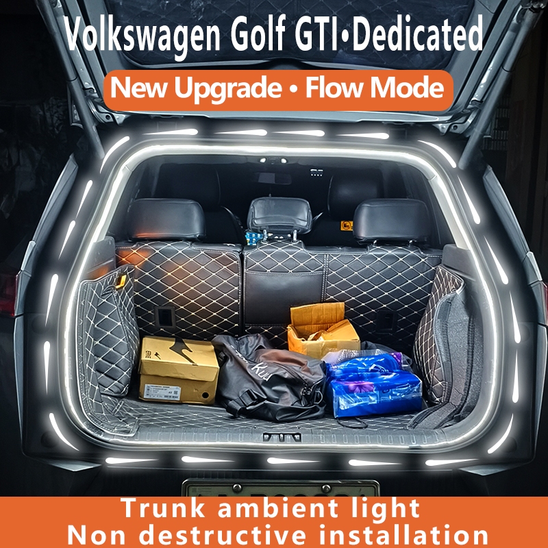 Volkswagen Golf GTI Trunk Light Flowing Water Welcome Light Tail ...