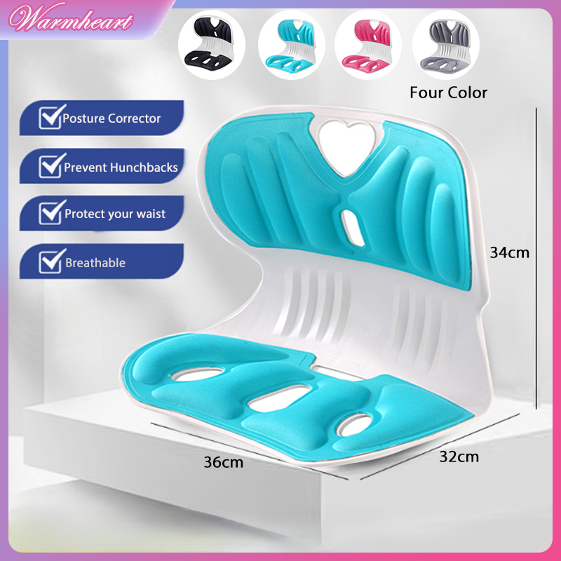Warmheart Posture Corrector Chair LumbarBack Support Chair Cushion ...