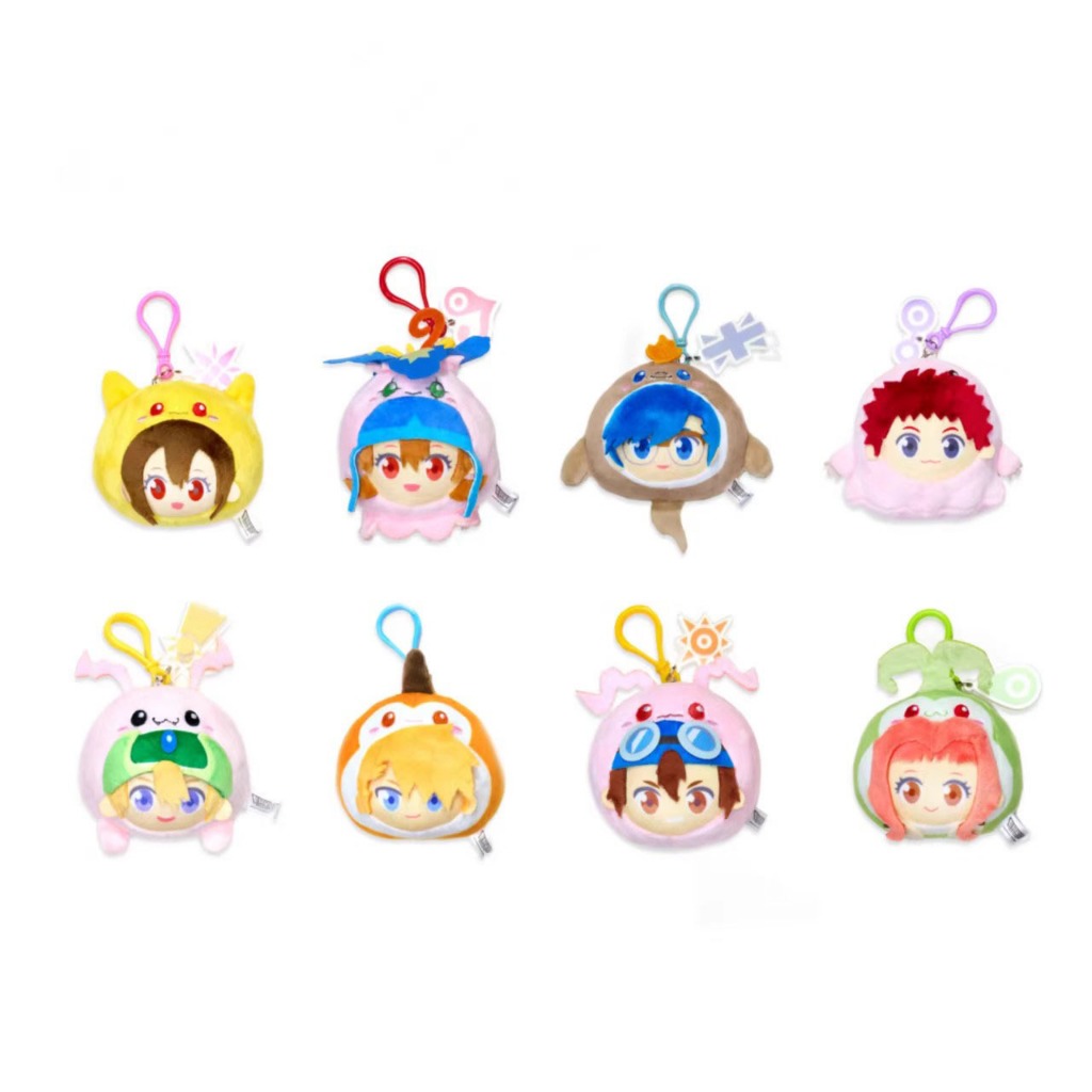 Digimon Adventure Tuanzi Series Blind Box Plush Pendant Doll Figure | Shopee Philippines
