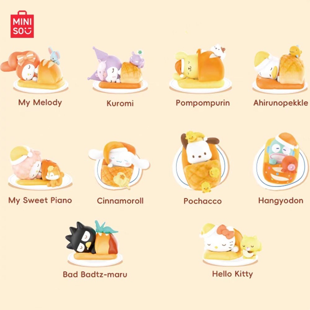 [Genuine] Sanrio Happy Baking Series Blind Box Figure Decoration Gifts ...