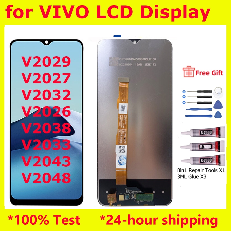 For VIVO V2029 V2027 V2032 V2026 V2038 V2033 V2043 V2048 LCD Display ...