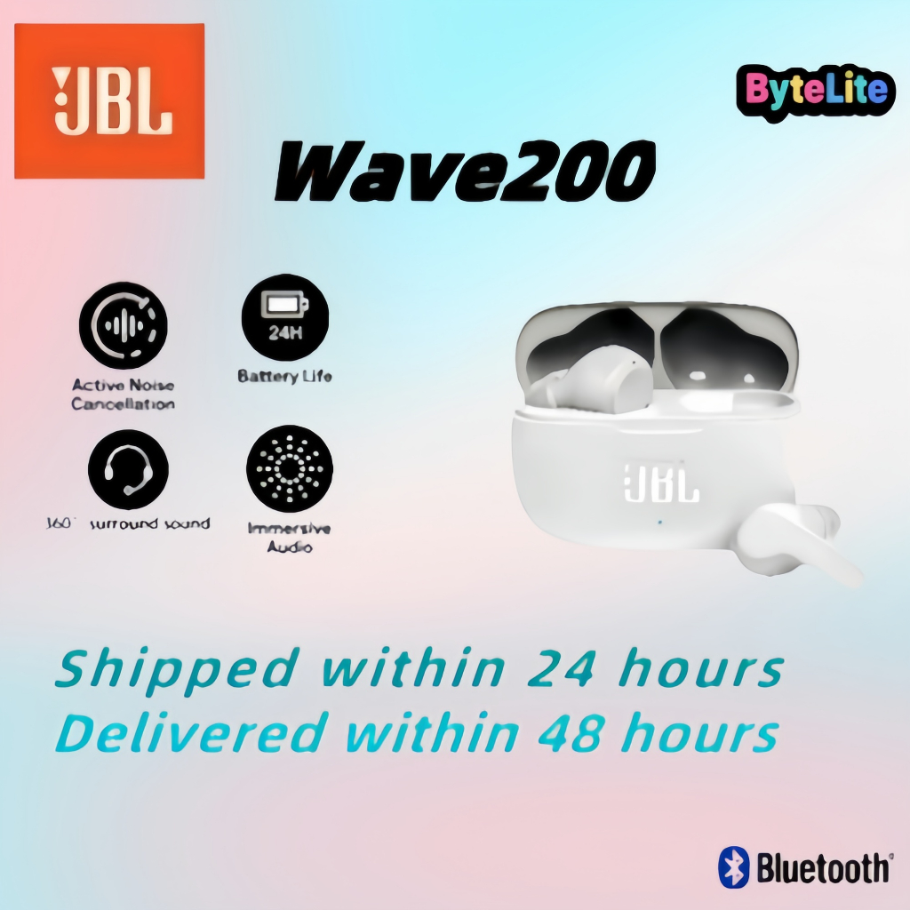 JBL Wave 200 TWS True Wireless - Best for Sports, Office Calls & Music ...