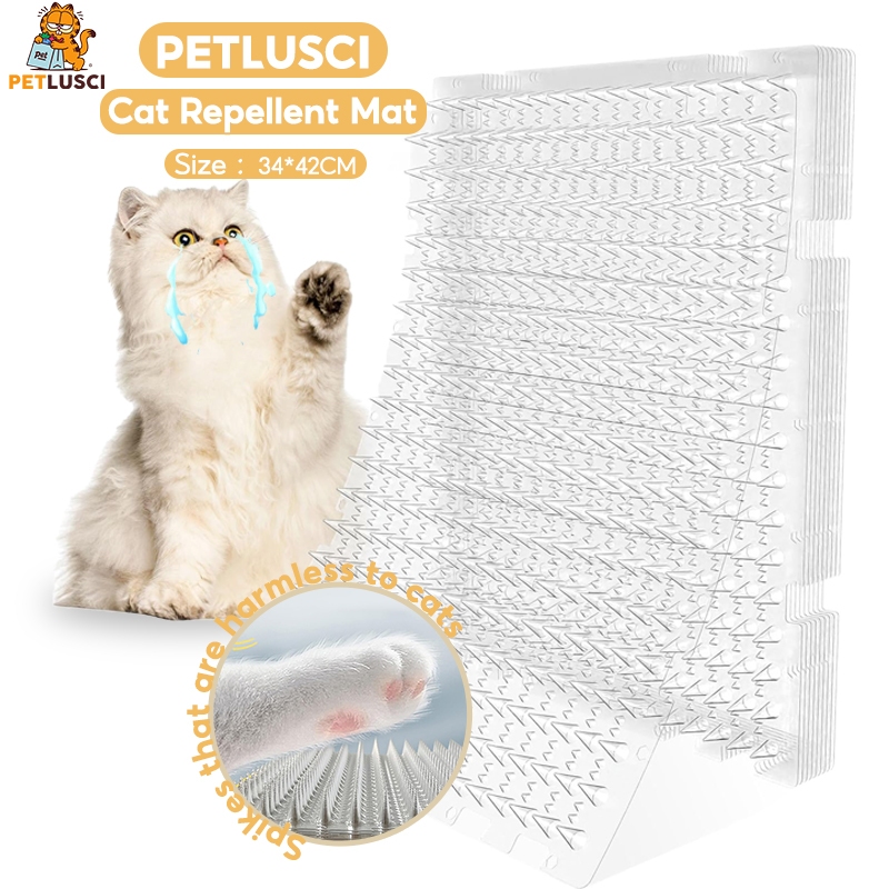 Cat Repellent Mat Animal Repel Mat Plastic 43x34CM Anti Climb Fence No ...