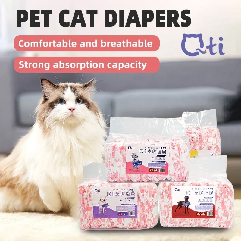 Qti Global Cat Diaper Female Pet Diaper XXS XS S M L XL | Shopee ...