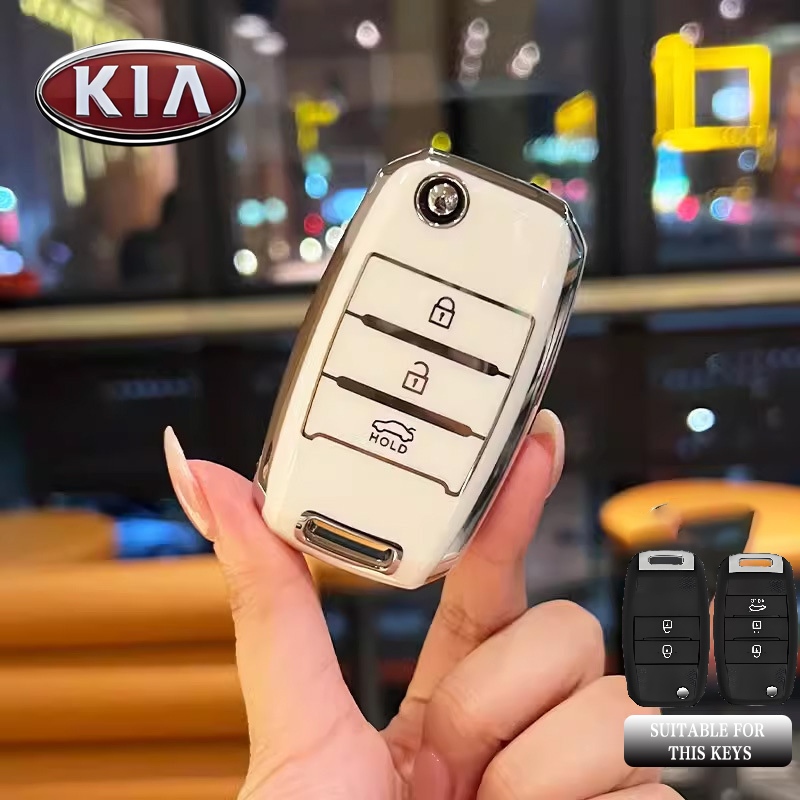Kia Car Key Case Kia morning Key Cover Kia Stonic/picanto/rio gen3 ...