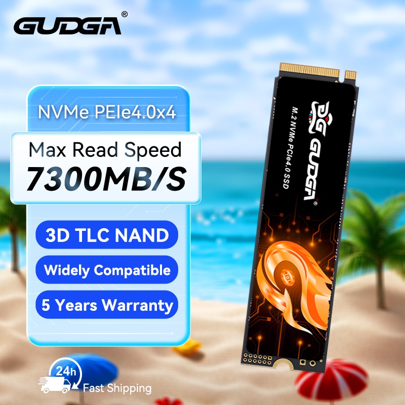 GUDGA M.2 NVME 2280 SSD 1TB 2TB Gen 4.0 SSD Solid State Drive M.2 NVMe ...
