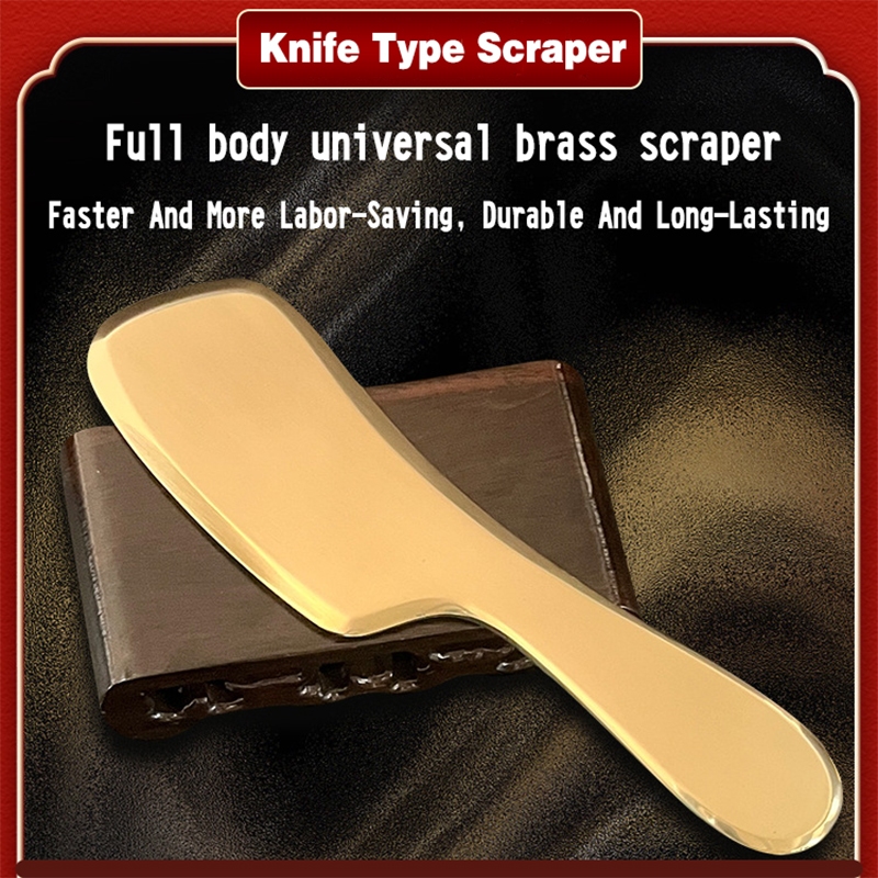 Pure Brass Guasha Scraping Massage Board All Copper Gua Sha Scraping ...