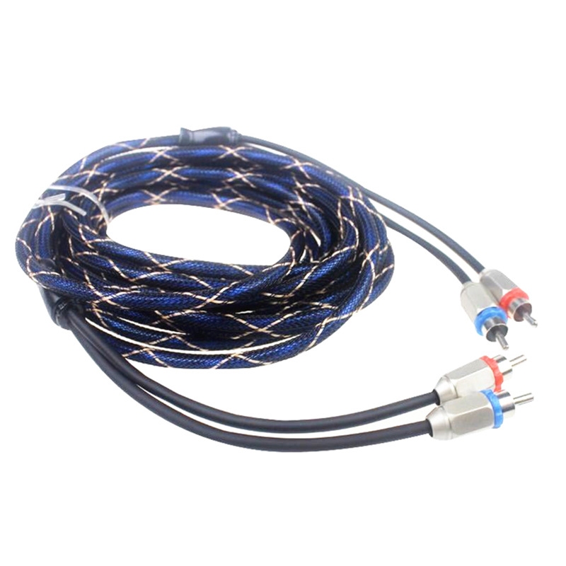 High-End Pure Copper Car Audio Cable RCA Cable Woofer Audio Cable Car ...