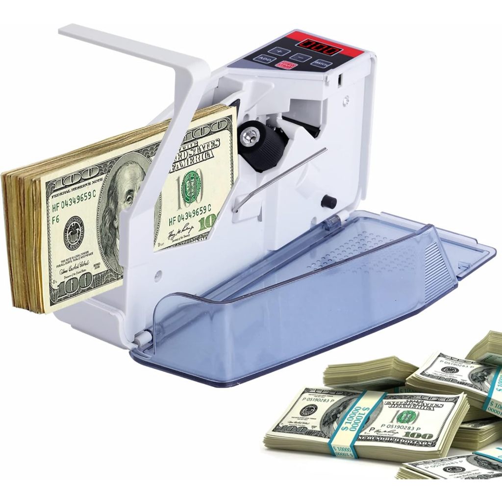 Portable Money Counter Machine Mini Bill Counter Cash Machine Counter ...