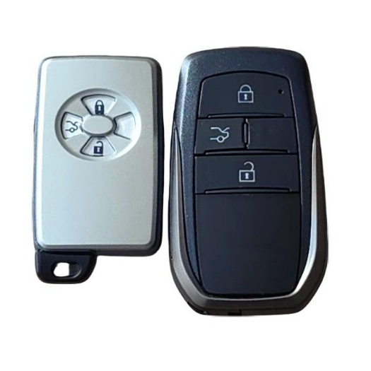 3-button smart remote car key modified shell for old Toyota Mark X ...