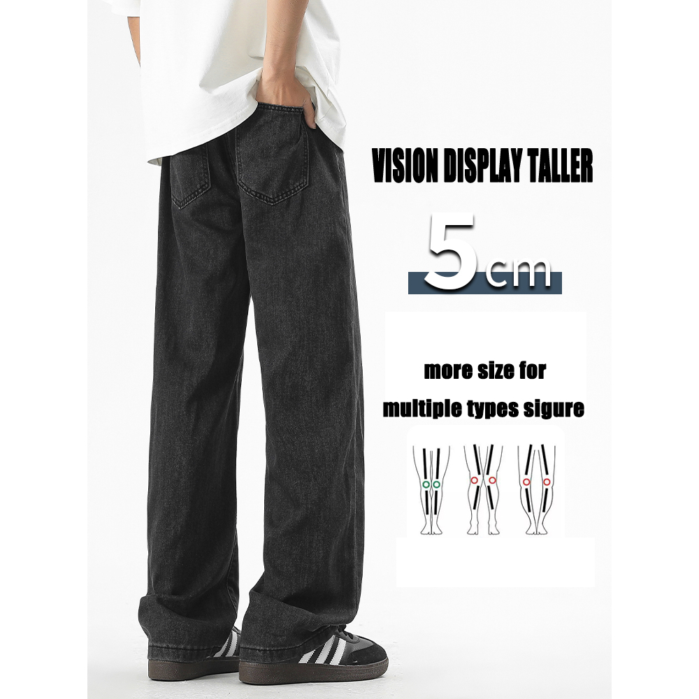 Lumos Maong pants for men Baggy pants men Loose pants Straight cut ...