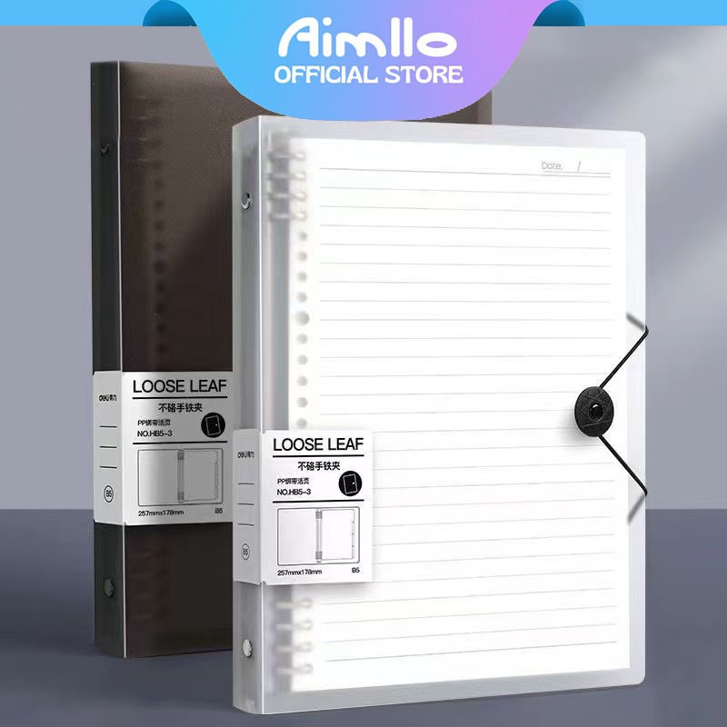 A5/B5/A4 Notebook Loose Leaf Refill Papers Notepads Binder Coil ...