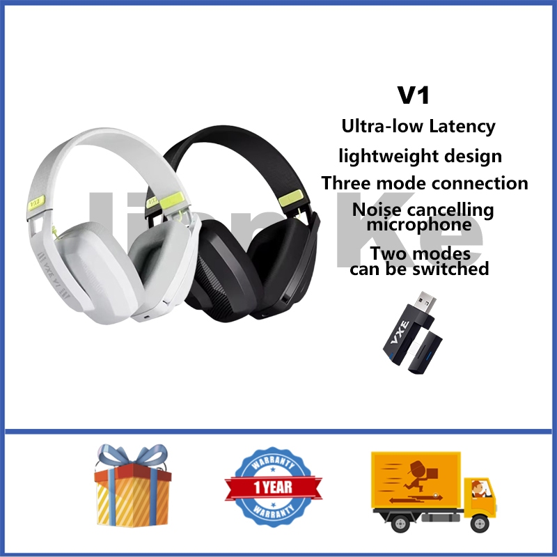 VGN VXE Siren V1 Headworn Wireless Headset Ultra Low Delay Intelligent ...