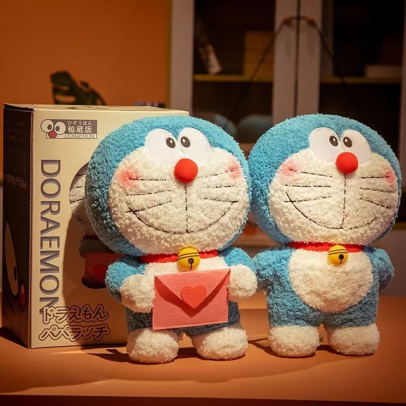ZW [Hot Sale] Japan Doraemon Doraemon Blue Fatty 40cm Big Doll Plush ...