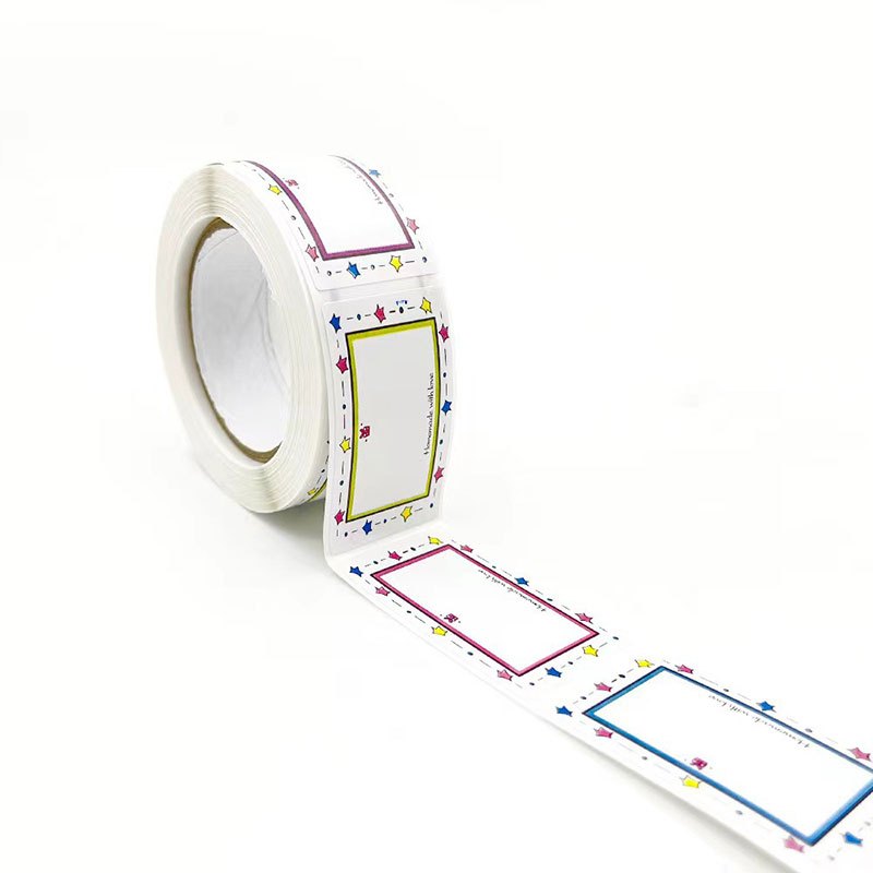 250 Stickers/Roll Colourful Name Stickers Classification Marking ...