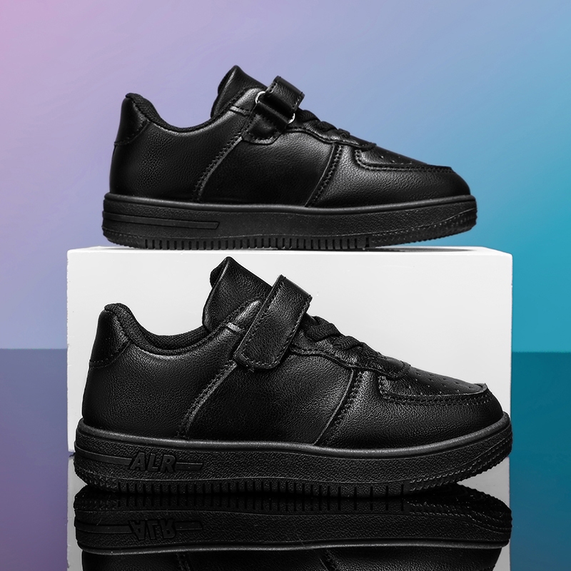 Student Shoes Kids Shoes Black Shoes For Kids Breathable leather ...