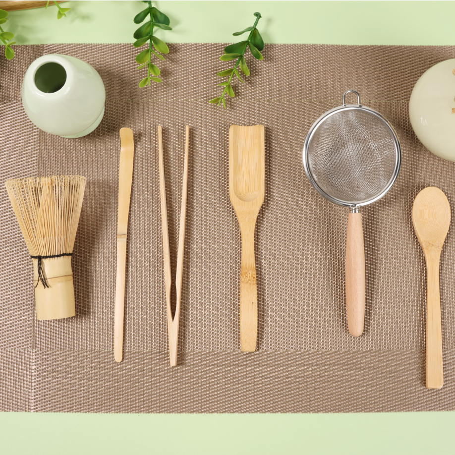 2/3/4/5/7Pcs Matcha Whisk Set Handmade Bamboo Matcha Whisk Traditional ...