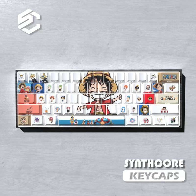【Keycap Only】One Piece Monkey D Luffy Keycap Side Engraving Shine ...