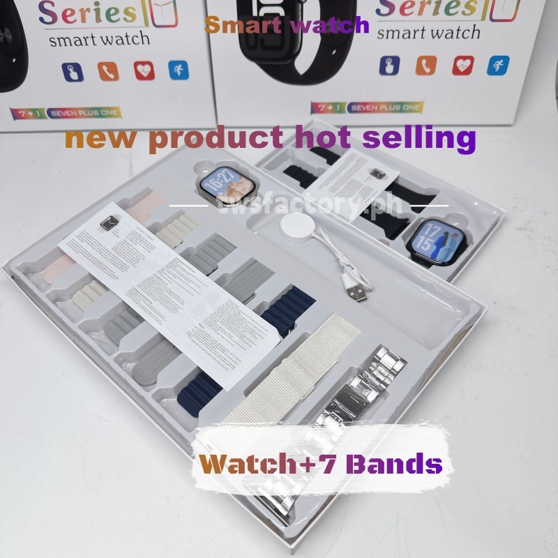【Local Stock】7+1 Watch10 Smart Watch S1000 pro 46mm / T1000 ultra 49mm ...