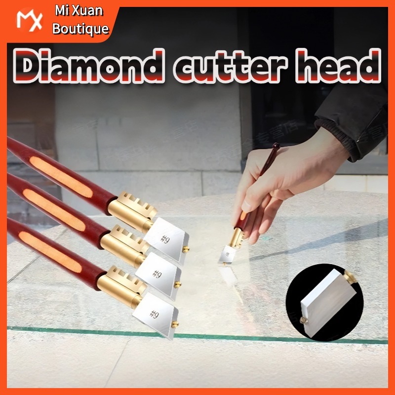 Hardware Tools Diamond Glass Cutter Diamond Wood Handle Cutting Knife ...