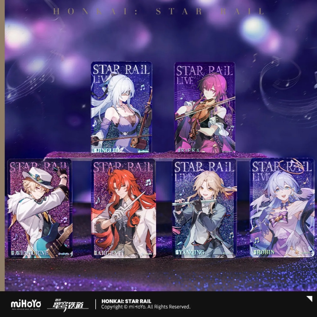 Honkai: Star Rail LIVE 2024 Concert Official Merchandise Round Badge ...
