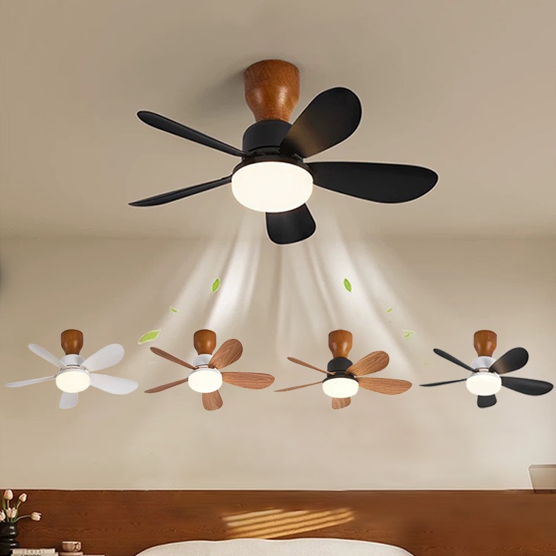 Retro Iron Ceiling Fan,5 Acrylic Blades&Remote Control,Lager Ceiling ...