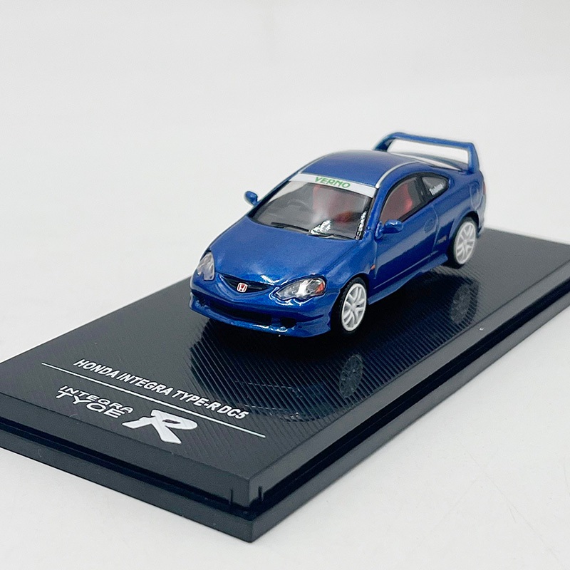 1:64 Diecast Car Model Toy Honda Integra Type-R DC5 Miniature Replica ...
