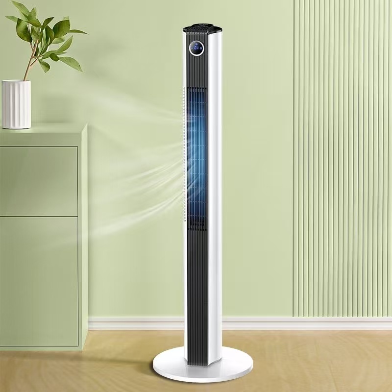 Meiling Tower Fan Electric Fan Household Floor Fan Mechanical Shaking Head Desktop Circulating ...