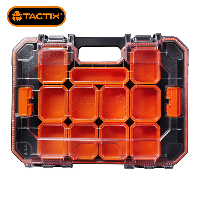Tactix 320413 Transparent Parts Box(Can Works with Stack Bins 2.0 ...
