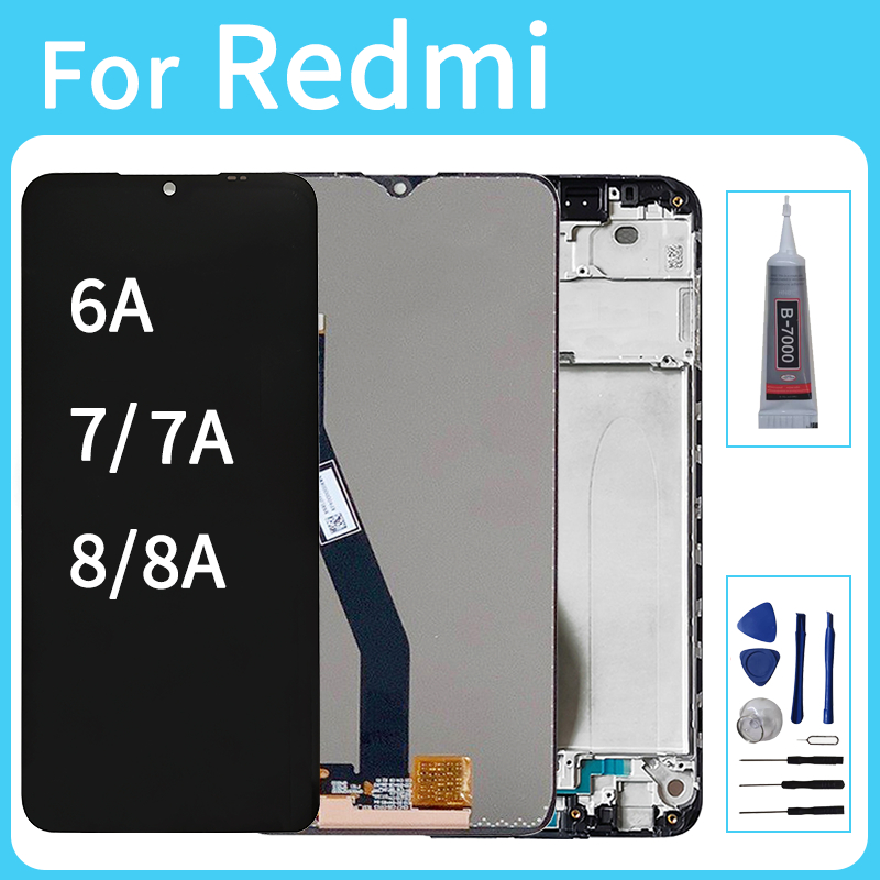 LCD For Xiaomi Redmi 8 8A LCD Touch Screen Digitizer Display ...