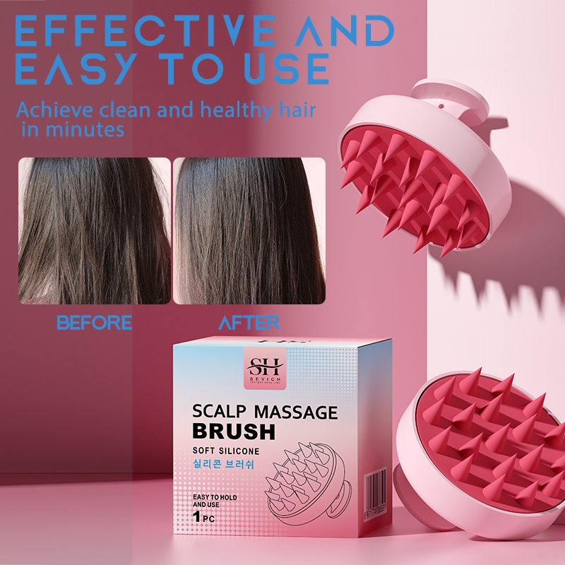 SEVICH Long handled shampoo comb to stop itching and remove dandruff ...