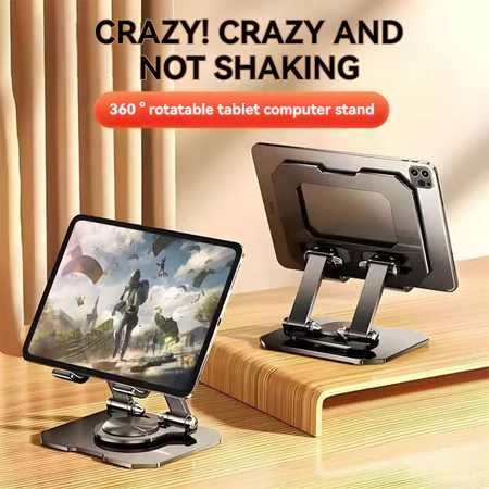 Bottom Tablet Stand Foldable Desktop Laptop Floor Standing,Swivel ...