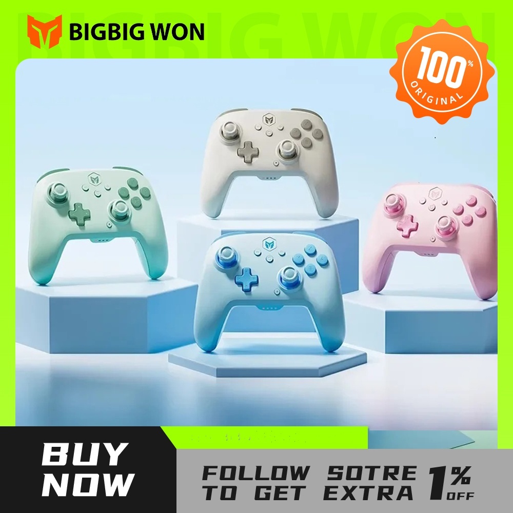 BIGBIG WON CHOCO Switch Wireless Gaming Controller APP real-time control Support NFC Native Body ...