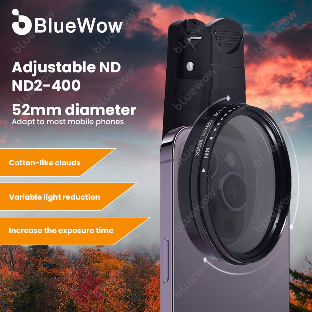BlueWow Universal Adjustable ND 52mm/67mm Camera Lens CPL Polarizer ...