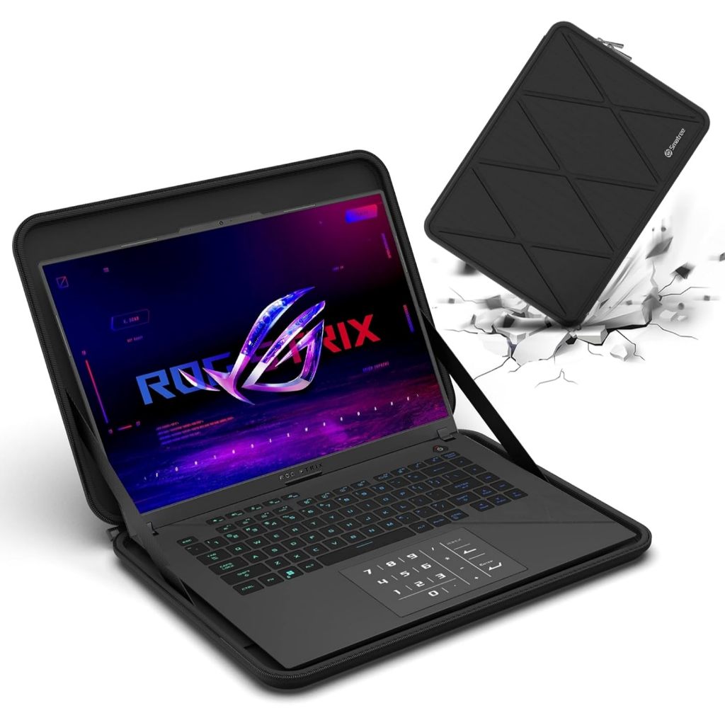 16 inch Hard Shell Laptop Sleeve Case for ASUS ROG Strix Scar 16 2025 ...