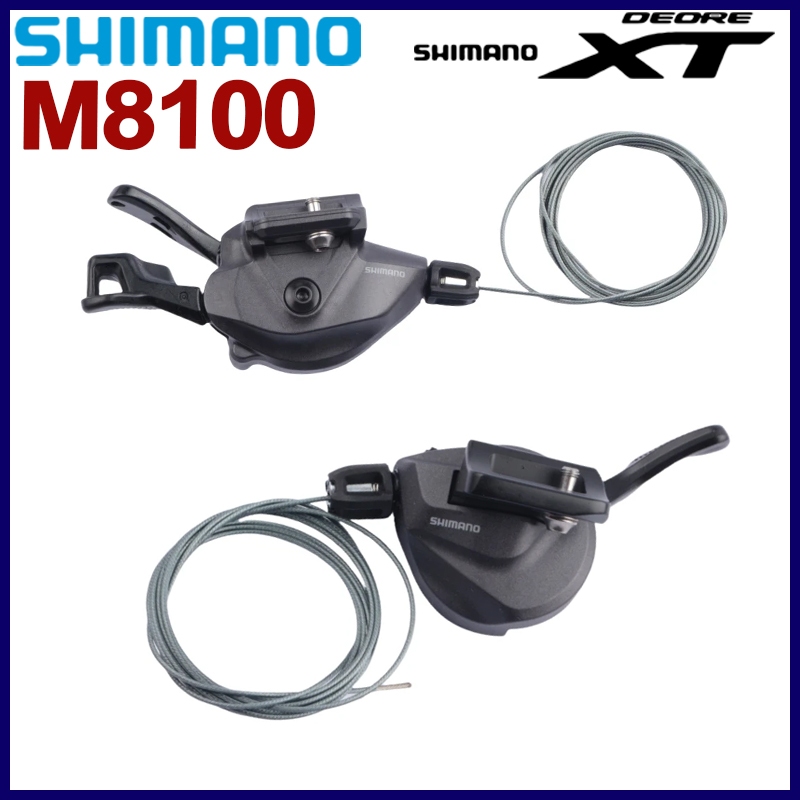 Shimano XT M8100 12 Speed Shifter SL Spec Ev XT Left 2speed Right 12speed Normal M8100 Shifter ...
