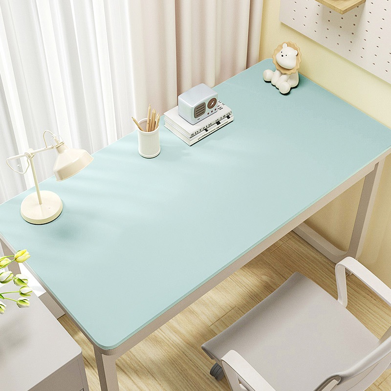 Desk Mat Student Desk Decoration Tablecloth Mouse Mat Leather Mat Solid ...