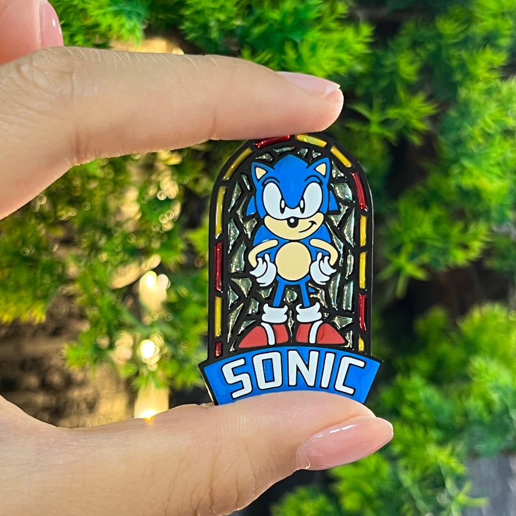 Sony Cartoon Metal Epoxy Brooch | Shopee Philippines
