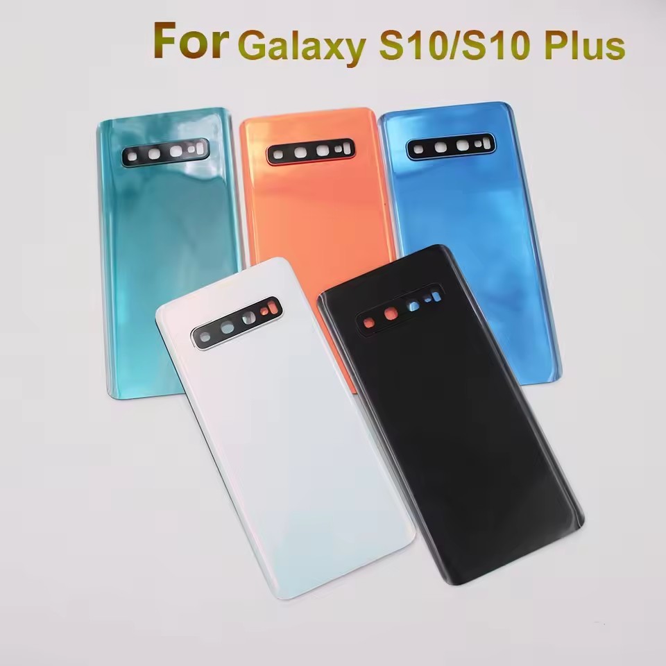 Back Glass Replacement For Samsung Galaxy S10 G937F S10+ S10 Plus G975U ...