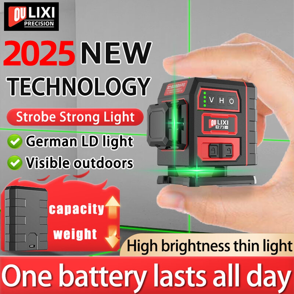 OULIXI 12 / 16 Lines Laser Level Multifunctional Laser Leveler 360 ...