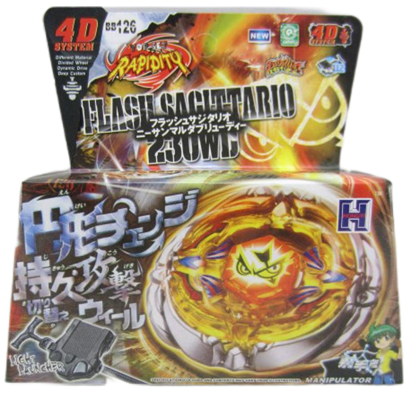 BB126 box Set beyblade metal fusion micro beyblade flame pegasus ...