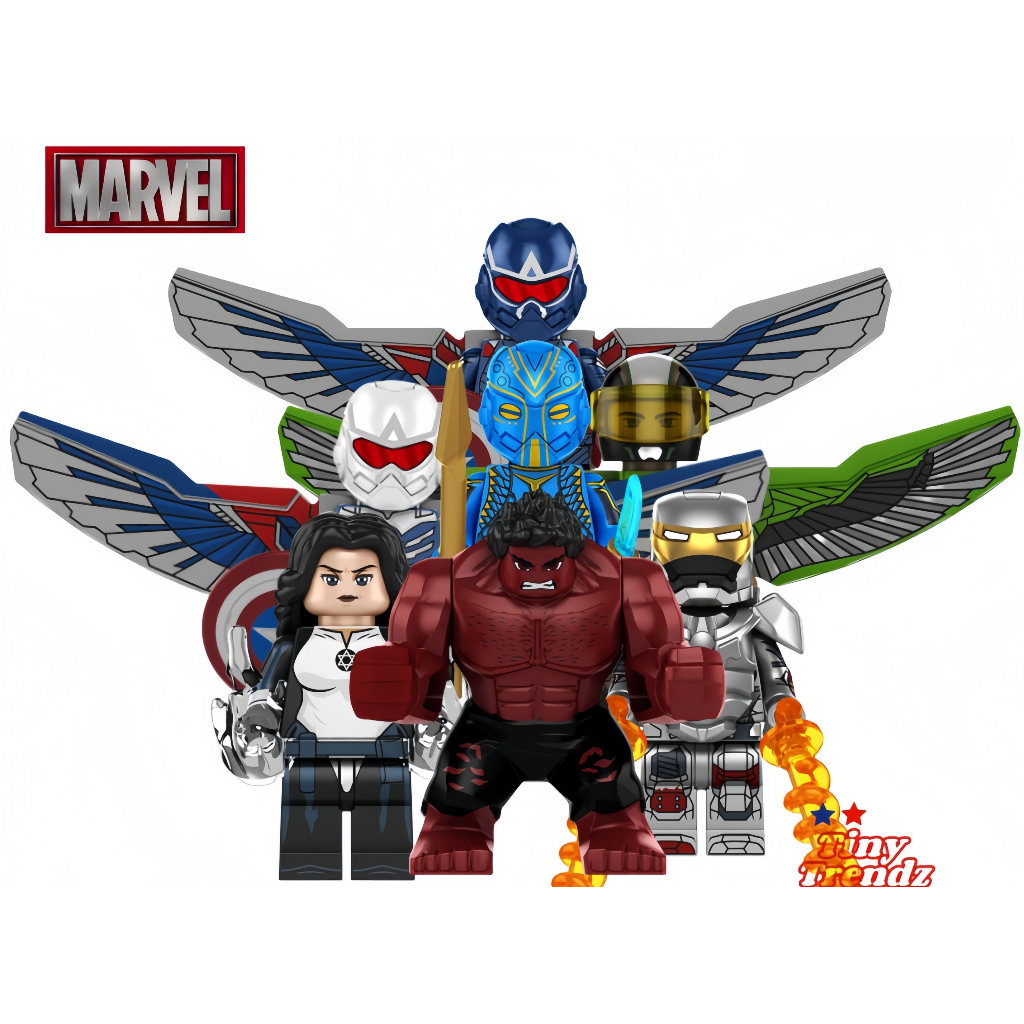Marvel Superhero Assembled Building Block Minifigure Children's ...